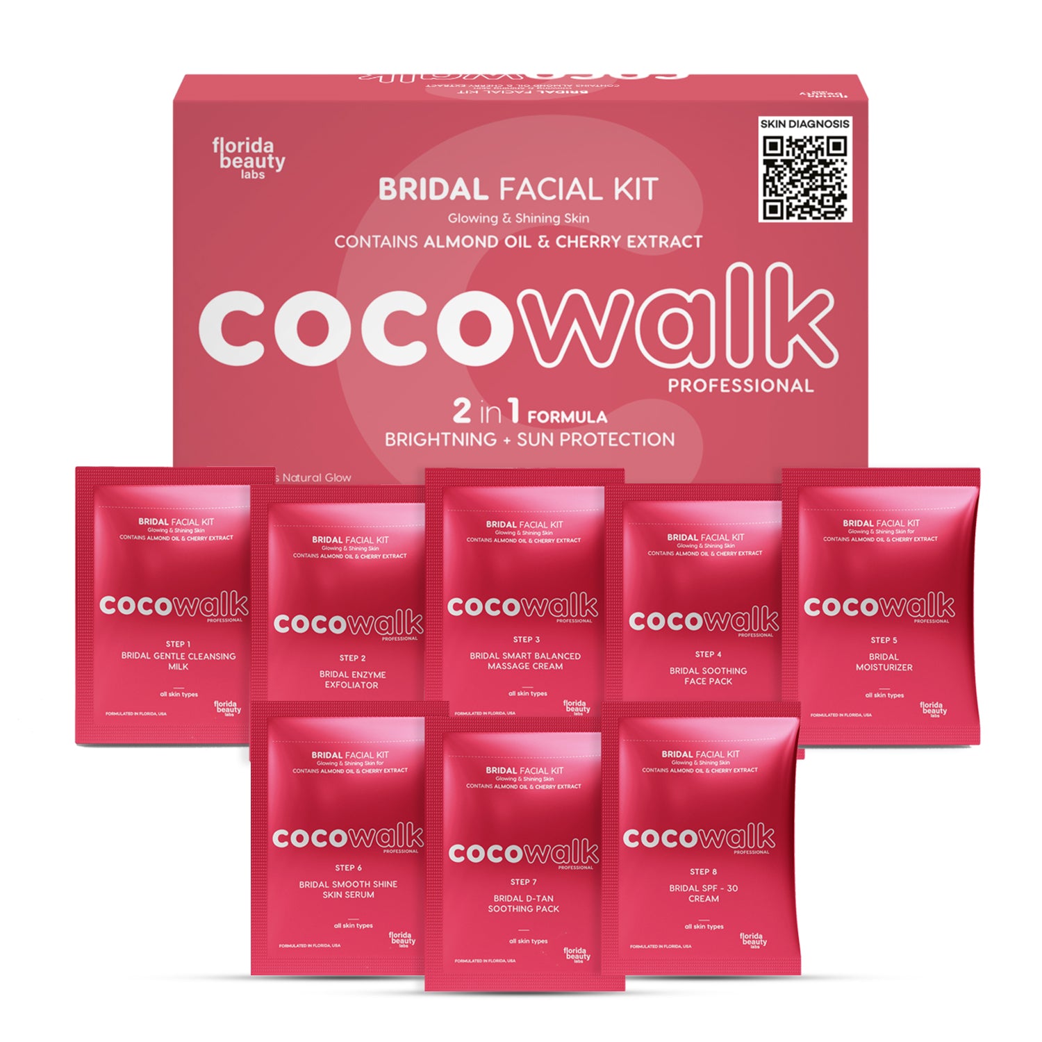 Cocowalk Professional Bridal Facial | Brightening & Repair – Florida Beauty Labs