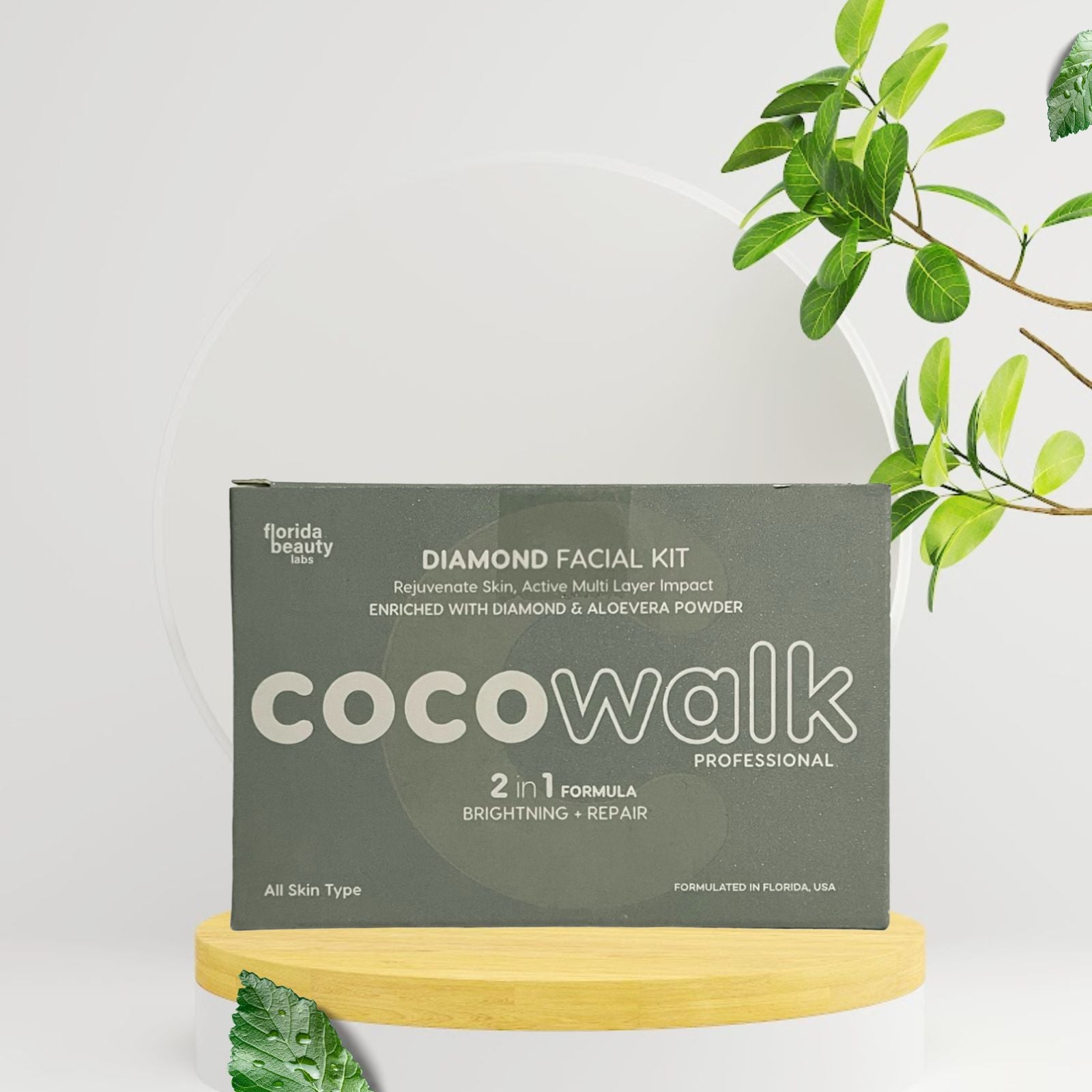 Cocowalk Professional Diamond Facial | Brightening & Repair – Florida Beauty Labs