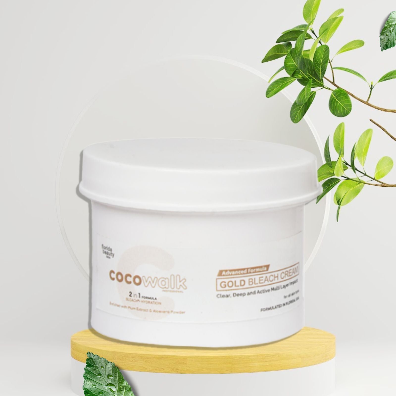 Cocowalk Professional Gold Bleach Cream | Bleach with Hydration ...