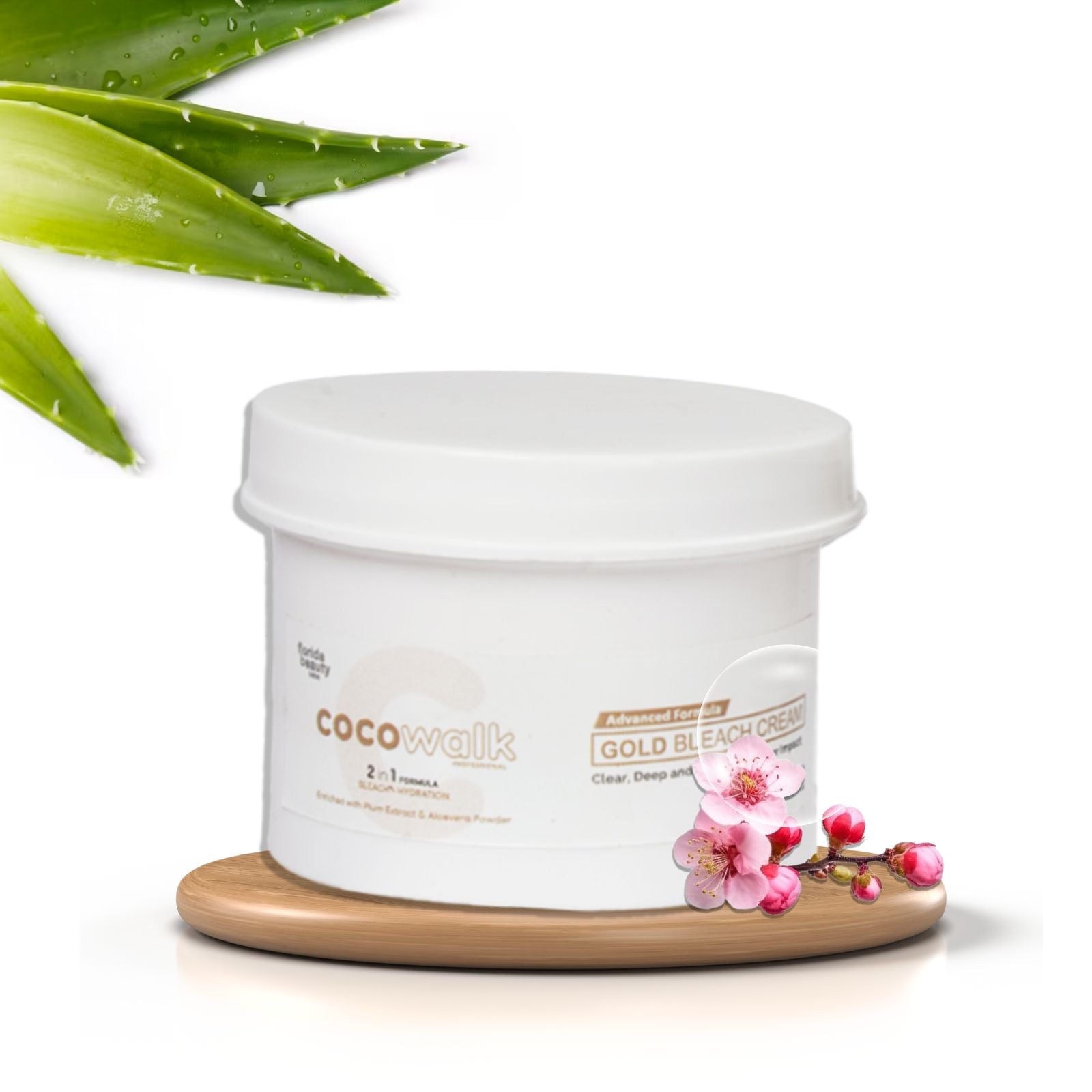 Cocowalk Professional Gold Bleach Cream | Bleach with Hydration – Florida Beauty Labs